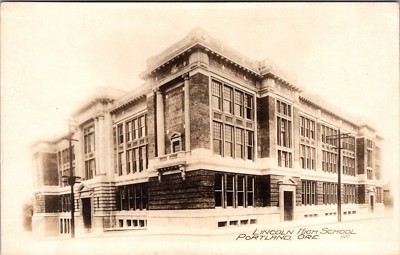 Lincoln High School Portland Oregon Postcard | eBay