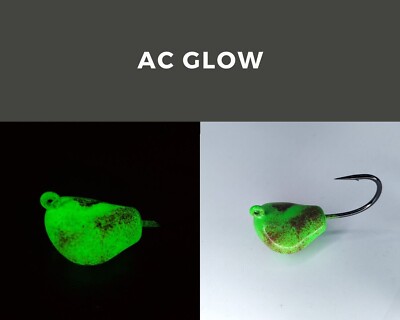 5pk Tog Jigs / Sheepshead Jigs, Tautog, Porgy, AC Glow 1/4oz - 4oz | eBay