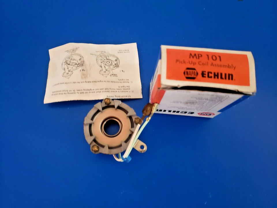 NAPA ECHLIN DISTRIBUTOR PICK-UP COIL ASSEMBLY PLATE MP101 Camaro Skylark Lemans | eBay