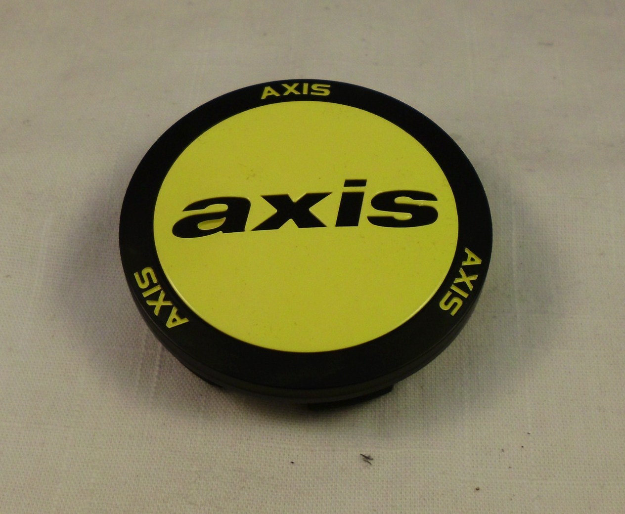Axis Wheels Black/Yellow Custom Wheel Center Cap Caps Set of 2 NEW! | eBay