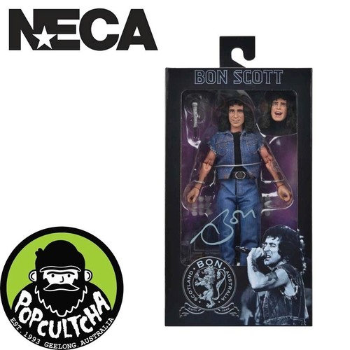 AC/DC - Bon Scott Highway to Hell Clothed 8" Action Figure "New" | eBay ...