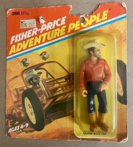 1974 Fisher Price Adventure People Dune Buster Red Action Figure NEW on ...