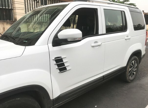 Shark Grilles Car Hood Side Air Flow Fake Vents Modified Fender Decor ...