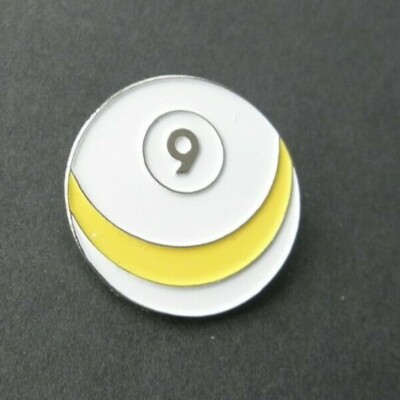 POOL 9 BALL BILLIARDS NOVELTY LAPEL PIN BADGE 1 INCH | eBay