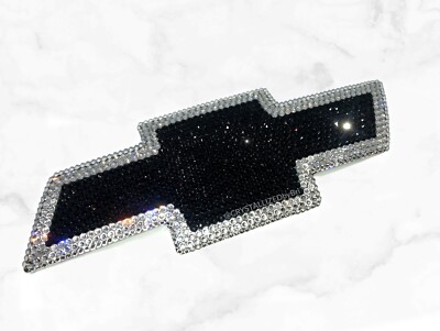 Any Color CRYSTALLIZED Emblem for CHEVY Chevrolet Bling Crystals | eBay