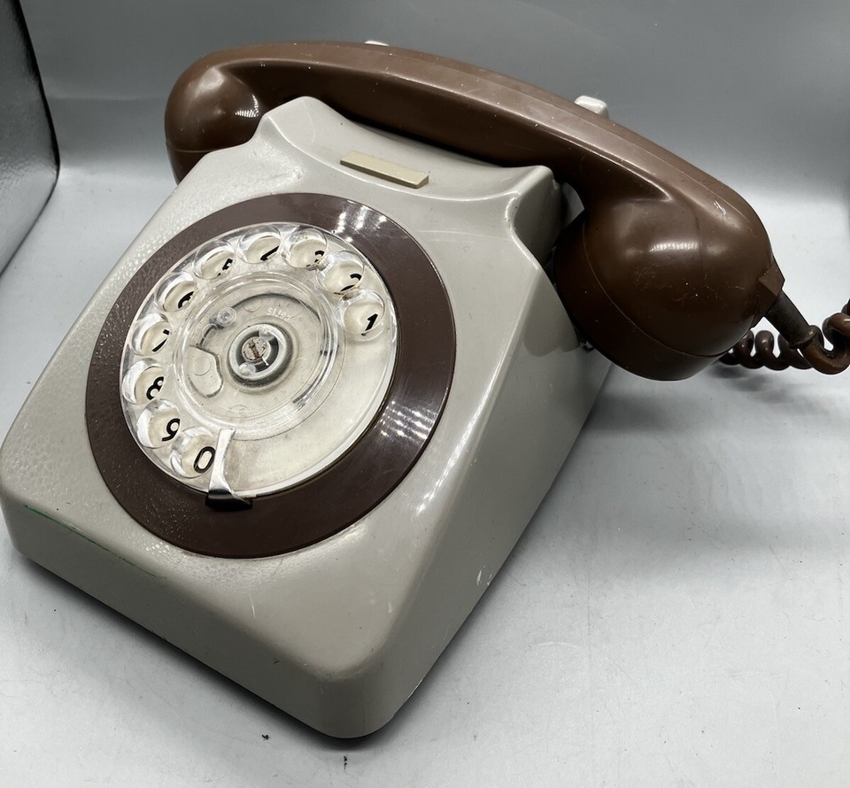 Vintage Black GPO Rotary Dial Telephone Retro Collectible 70’s 80’s ...