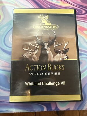 BUCKMASTERS ACTION BUCKS Whitetail Challenge VII DVD Big Game Edition ...