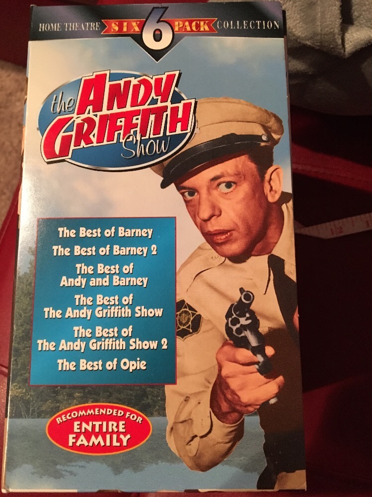 Nib The Best Of The Andy Griffith Show Boxed Set of 6 Tapes VHS Misc9 ...