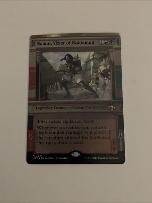 Samut, Vizier of Naktamun (Holo Foil)–March of the Machine: The ...