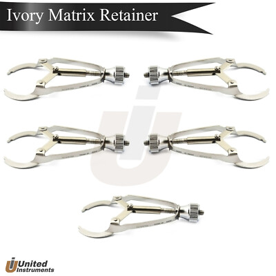 5 Dental Ivory Matrix Retainer Band Containing Jaw Tooth Stuck Clip | eBay