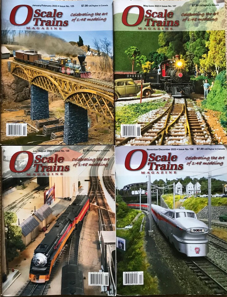O scale trains magazine in year sets 2003-2023. Most are complete | eBay