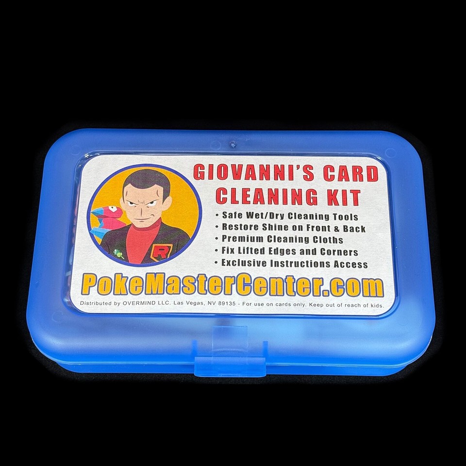 Giovanni's Card Cleaning Kit - Card Polish - Card Spray - Card ...