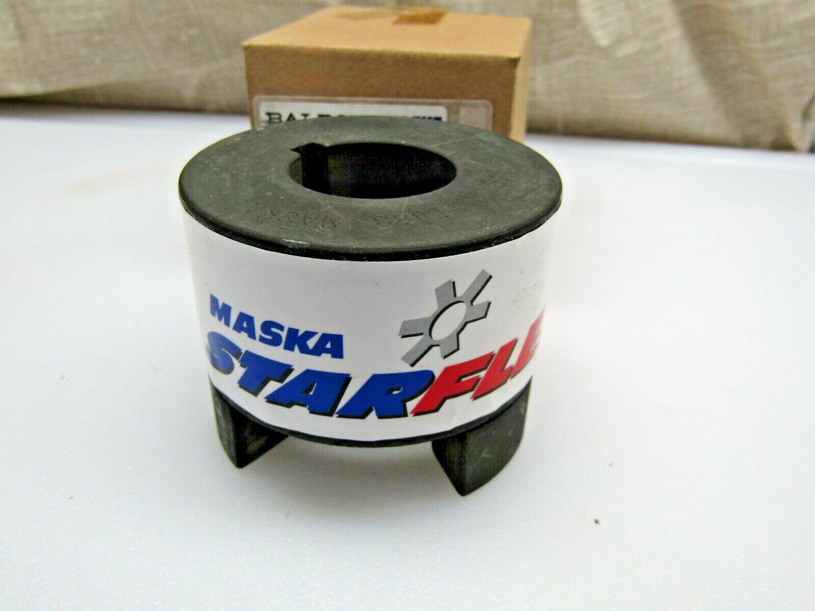 Baldor Maska L100 x 1-1/8 L100 X 1.1250 Lovejoy Jaw Coupling Hub 1-1/8 ...