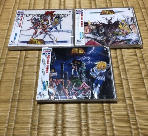 Saint Seiya Best Edition Music Collection 1 2 3 CD set | eBay