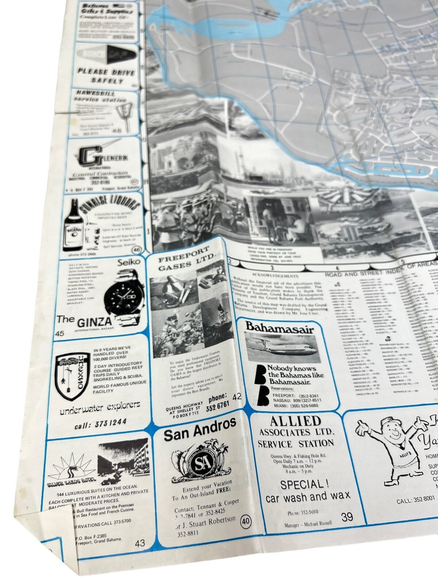 Our Lucaya Shopping Map