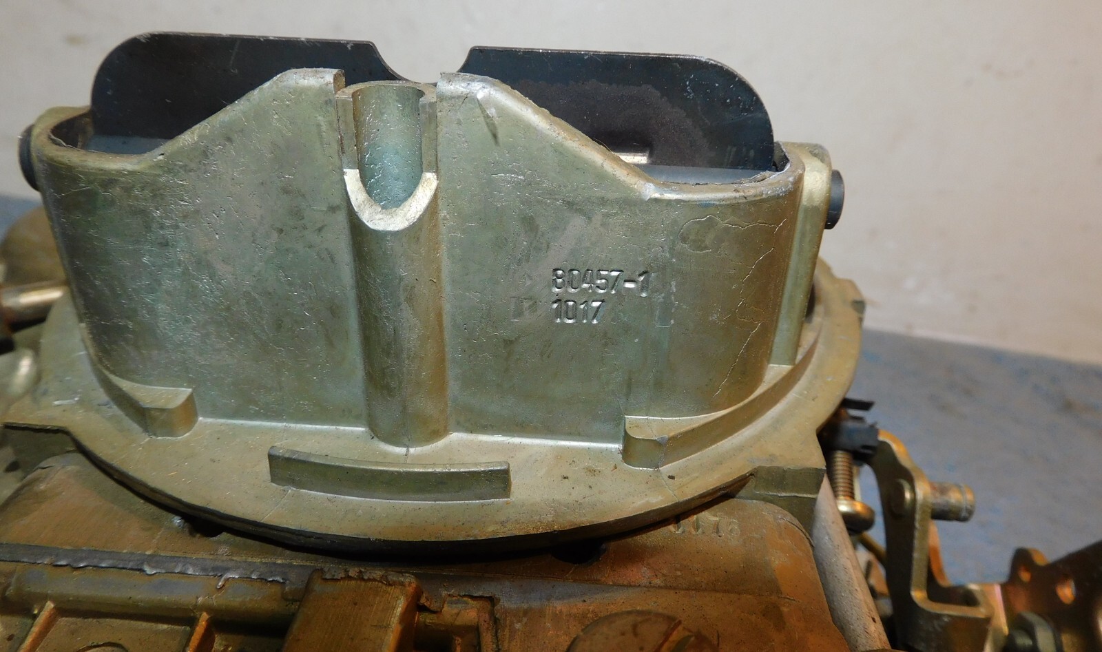 HOLLEY 80457-1 600cfm 4-Barrel 4160 Carburetor Electric Choke Ford ...