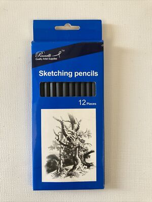 Pennelli Drawing Sketching Pencil Set 12 Pieces Art Drawing Graphite ...