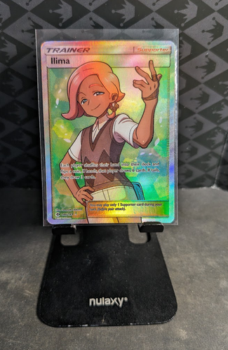 Llima 146/149 Sun & Moon Base Set Full Art Trainer Holo Pokemon TCG ...