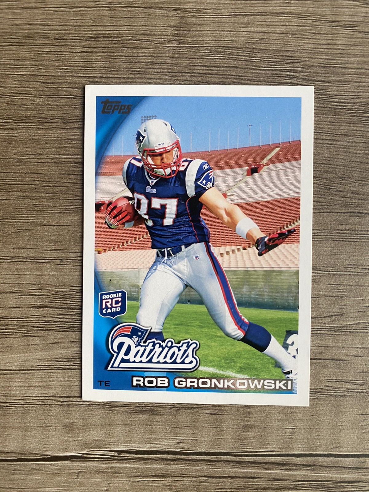 2010 Topps Rob Gronkowski Rookie Card #148 New England Patriots RC | eBay