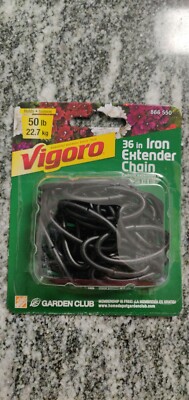 NEW Vigoro 866 550 36" Iron Chain Extender, Holds up to 50 lbs *FREE ...