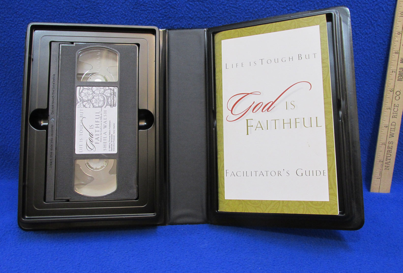 Life Is Tough But God Is Faithful 1999 by Sheila Walsh VHS Guide & book ...