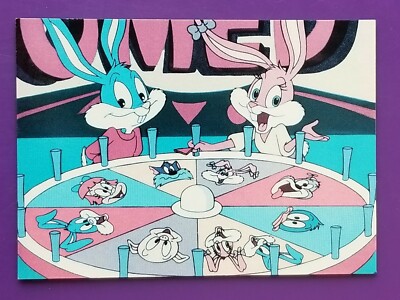 1994 Cardz Tiny Toon Adventures Buster Babs Bunny Promo Card P2 | eBay UK