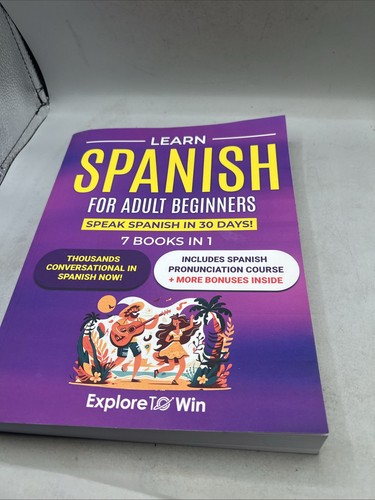 Learn Spanish for Adult Beginners: 7 Books in 1: Speak Spanish ...