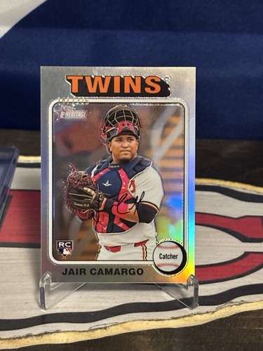 2024 Topps Heritage High Number - Jair Camargo #633 Chrome Silver ...
