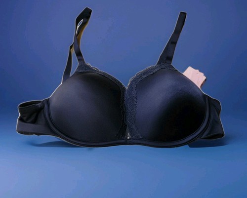 Wild Fable Lace Trim 38B Super Push Up & Underwire & Padded Blue Bra ...