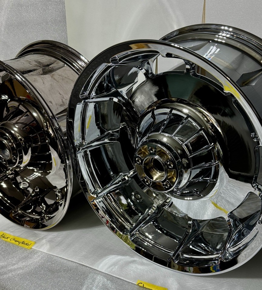 HARLEY REAR FATBOY WHEEL FLFB FLFBSANV 2022 -25 CUSTOM BLACK Chrome Rim ...
