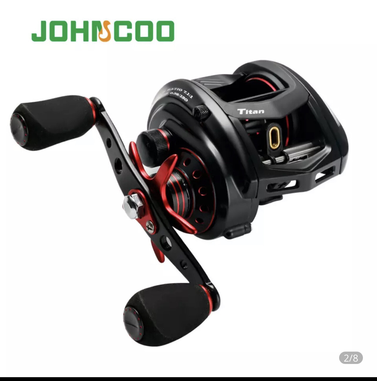 JOHNCOO – moulinet de pêche Casting | eBay