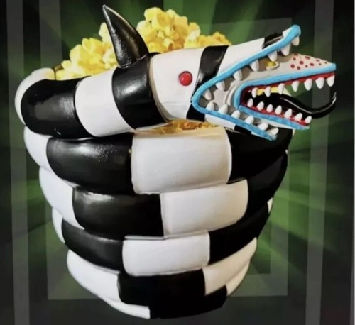Beetlejuice Sandworm Alamo Regal Exclusive Popcorn Bucket Sealed New ...