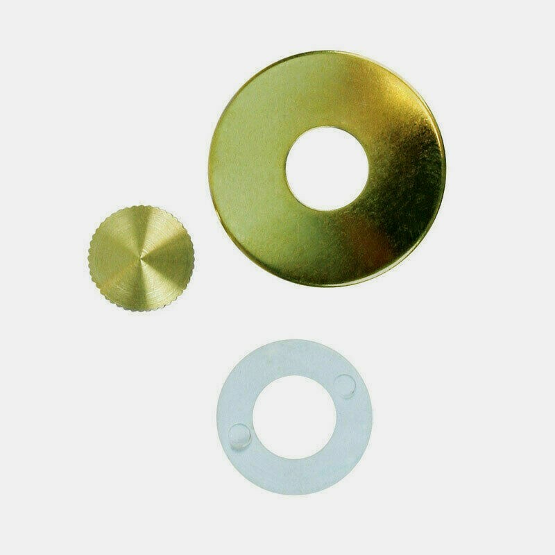 Jandorf LOCK-UP KIT 1 pk BRASS Finish 1/8 Secure Glass Shade To Ceiling ...