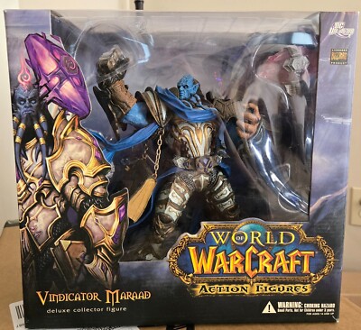 Vindicator Maraad Deluxe Collector Action Figure World of Warcraft DC ...