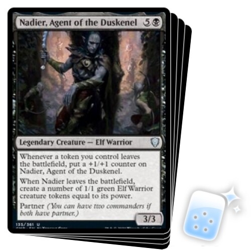 NADIER, AGENT OF THE DUSKENEL X4 Commander Legends Magic MTG MINT CARD ...
