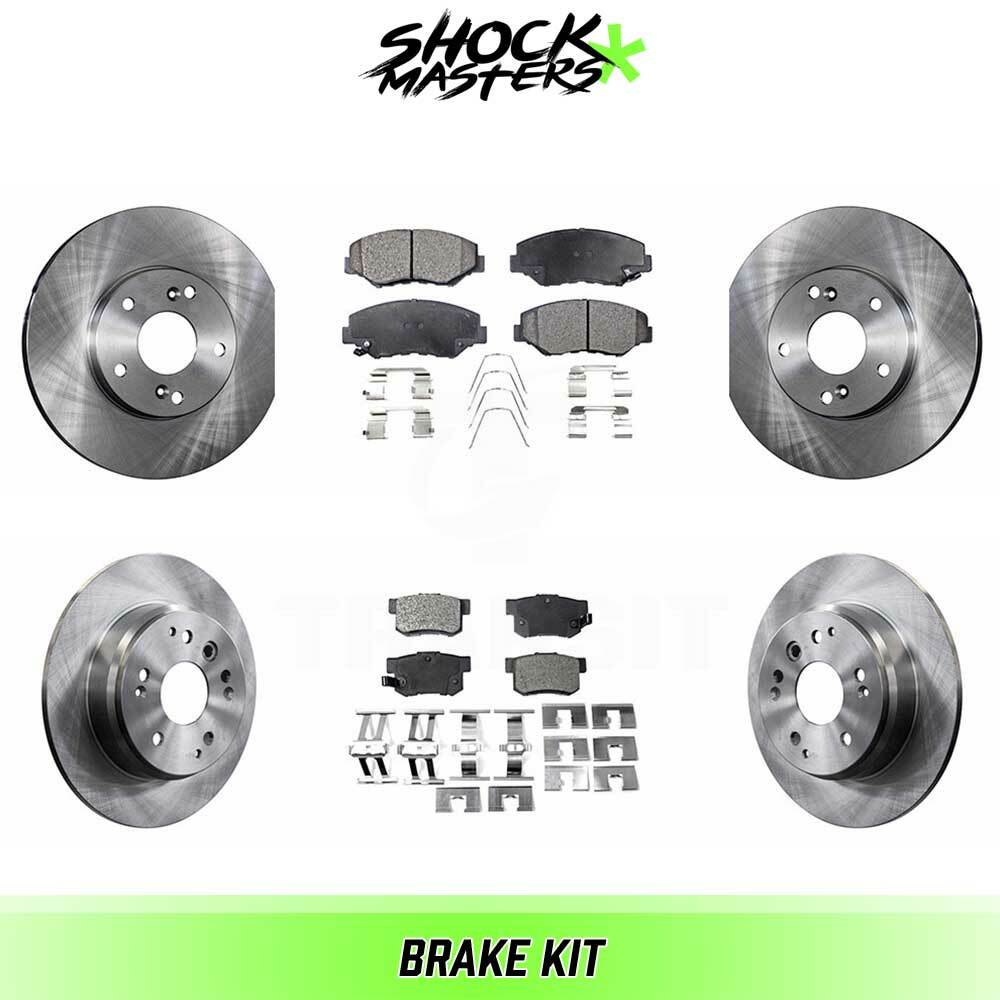 Front Rear Ceramic Brake Pads Rotors Kit for 2003-2011 Honda Element | eBay
