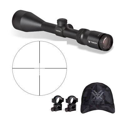 Vortex Crossfire II 3 9x50 Riflescope with 1 In Riflescope Rings and ...