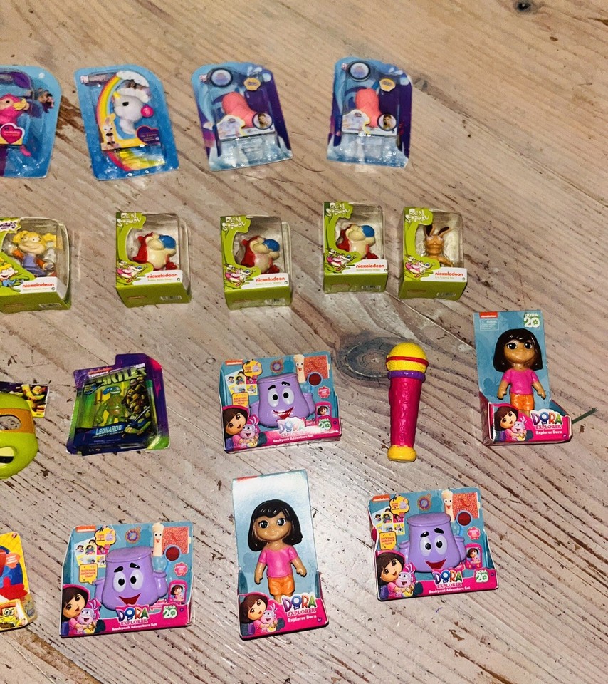 22 Zuru Toy Mini Brands Nickelodeon Bundle Lot Rugrats SpongeBob Dora ...