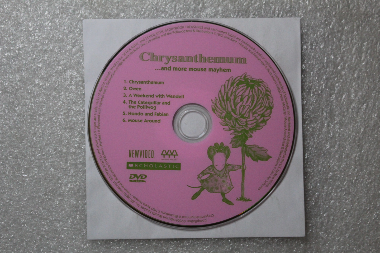 Chrysanthemum...And More Mouse Mayhem (DVD) | eBay