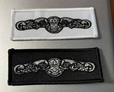 BSA: Sea Scouts "S.E.A.L. TRAINED" White and Black Uniform Patch Set ...