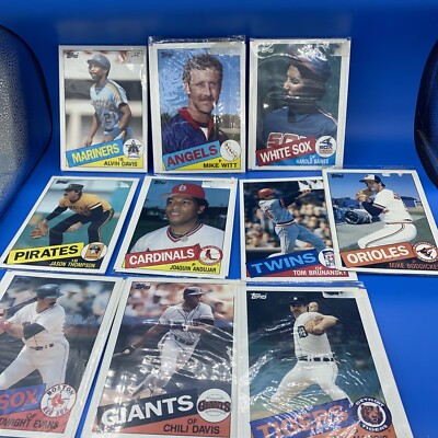 1985 Topps Super Baseball 5x7 JUMBO Card Lot Of 10 | eBay