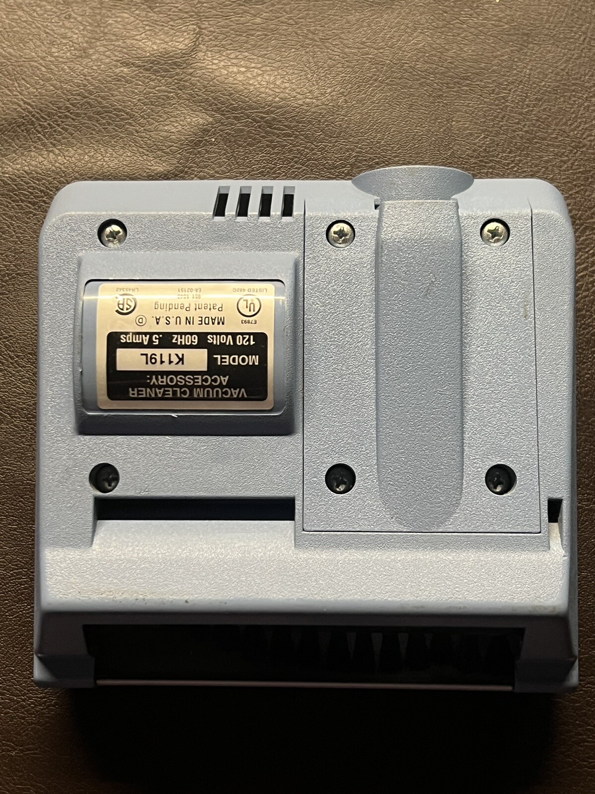 ELECTROLUX SIDEKICK VACUUM CLEANER UPHOLSTERY ATTCHMENT POWER NOZZLE ...