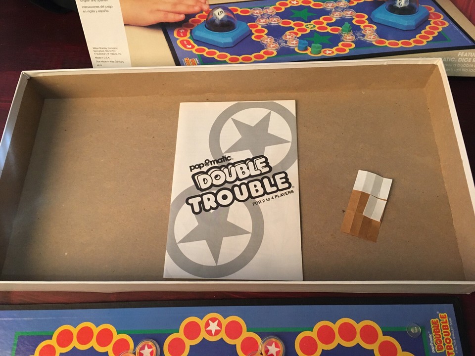 Vintage Double Trouble Board Game Complete Milton Bradley 1987 | eBay