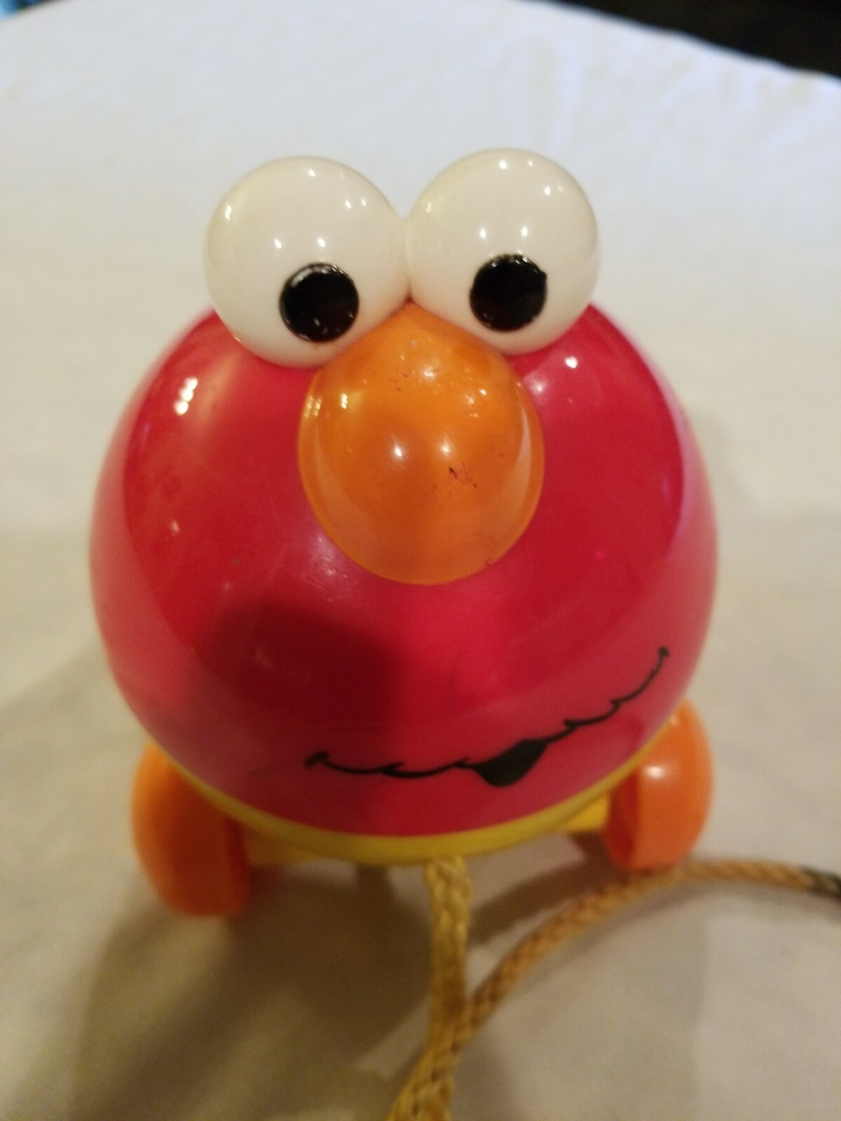 Elmo Pull Along Baby Toy Opens And Closes Mouth With Cookie Monster ...