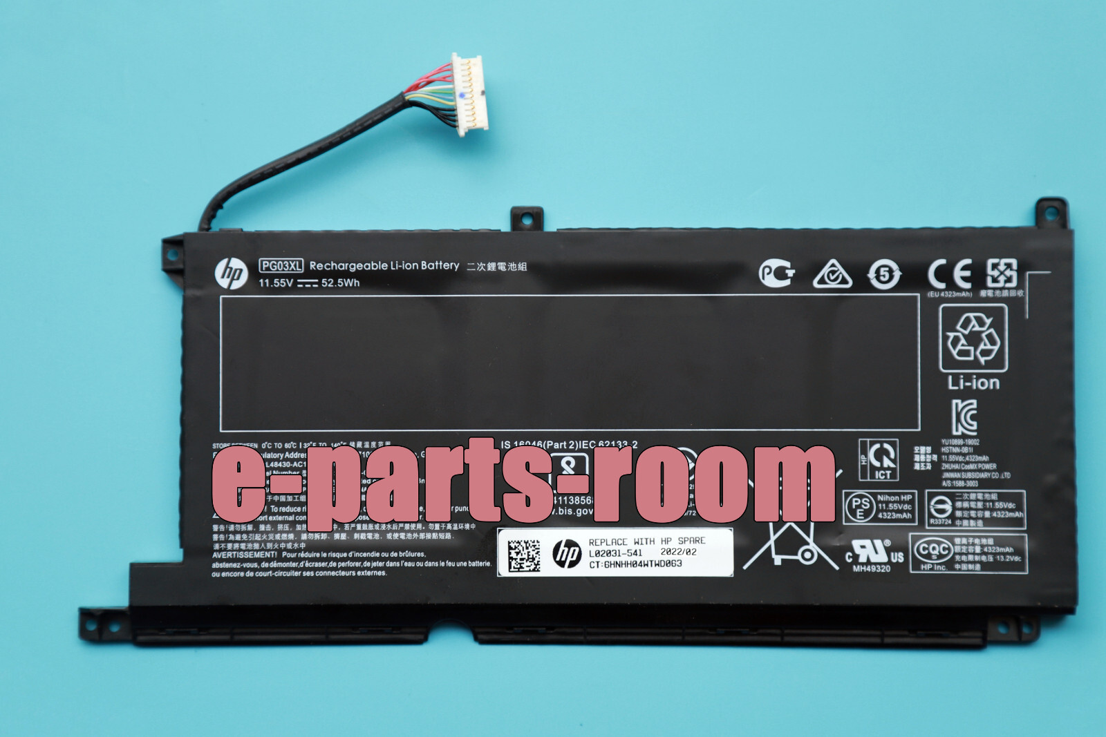 NEW Genuine PG03XL Battery For Hp Pavilion 15-DK Series 15-DK0125TX ...