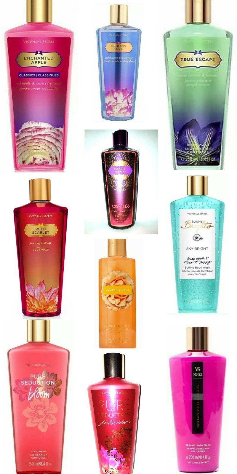 Victoria's Secret Body Wash 8.4 FL OZ | eBay