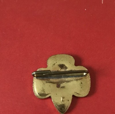Vintage Gold Girl Scout GS Eagle Membership Badge Brooch Pin Circa 1960 ...