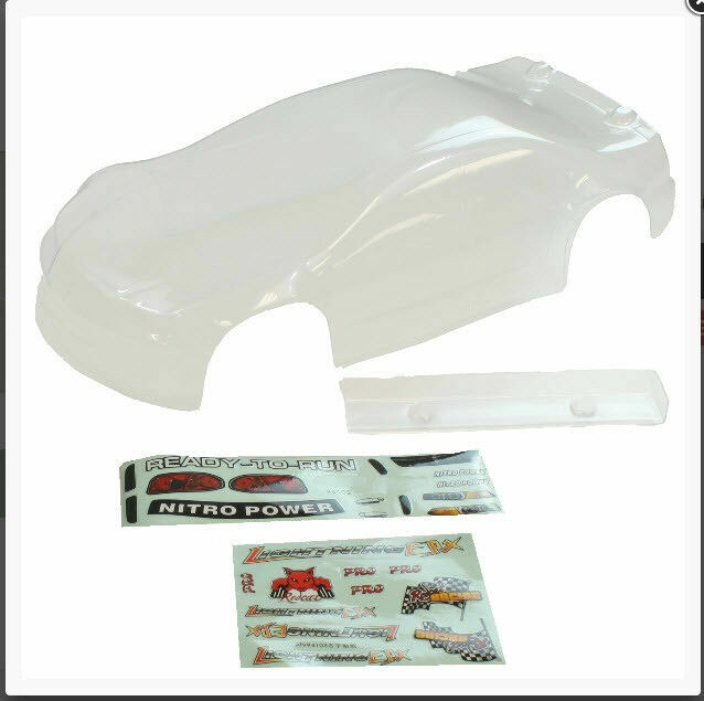 Redcat Racing Part 02104C Clear Body Shell for Lightning EPX Pro Pagani ...