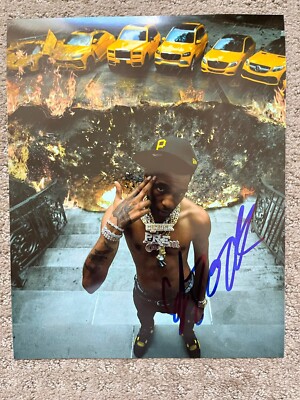 KEY GLOCK SIGNED 8X10 PHOTO PRE YOUNG DOLPH AUTOGRAPHED GLIZOCK PROOF ...