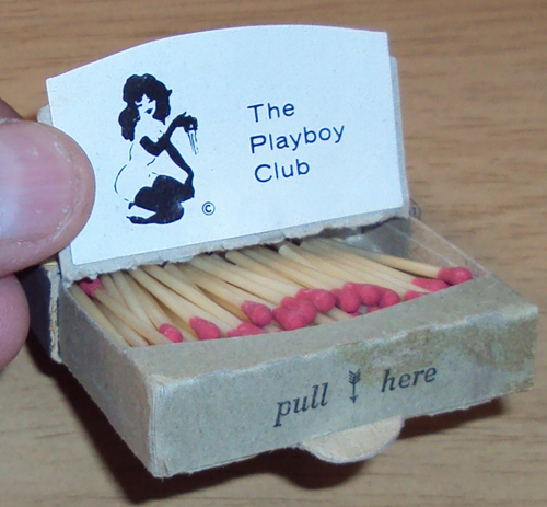 Vintage NOVELTY Match BOX~"The PLAYBOY CLUB"~Bunny/Rísque GIRL~ | eBay